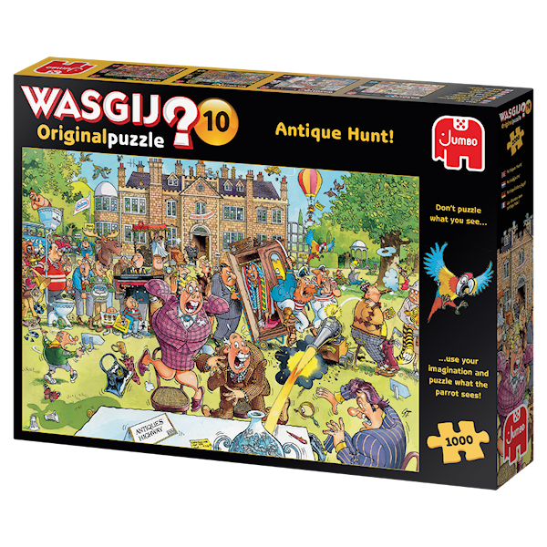 Wasgij Original 10 Pussel 1000 bitar, Jumbo - present/presenttips
